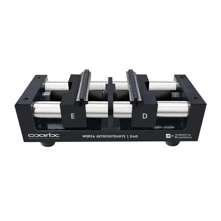 Morsa Autocentrante Manual OXIFIX 240 | Fixação e Troca Rápida