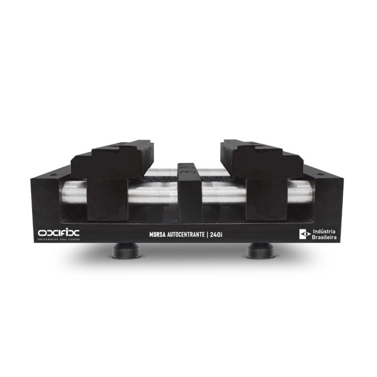 Morsa Autocentrante Manual OXIFIX 240i | Fixação e Troca Rápida