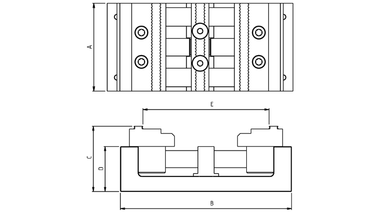 Morsa Autocentrante Manual OXIFIX 140i | Fixação e Troca Rápida